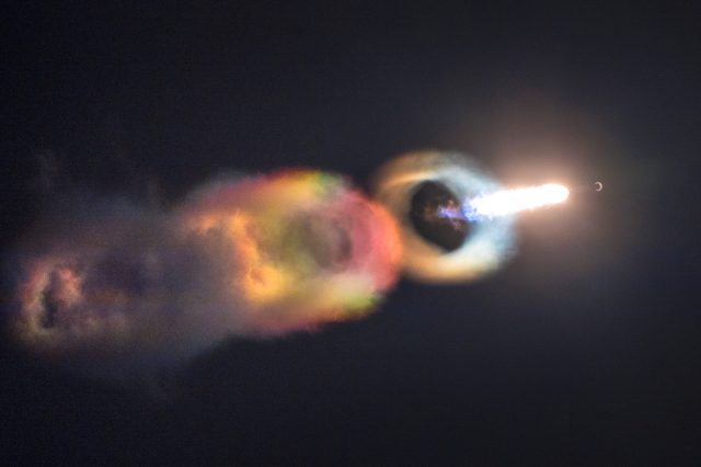 Now witness the firepower of this fully operational Falcon 9 rocket ...