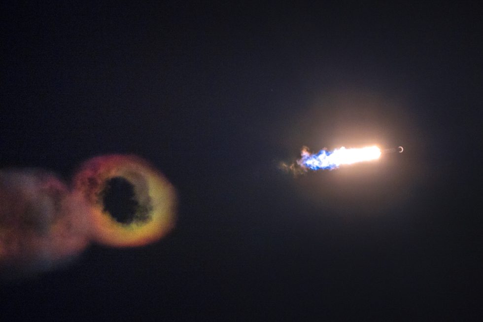 Now witness the firepower of this fully operational Falcon 9 rocket ...