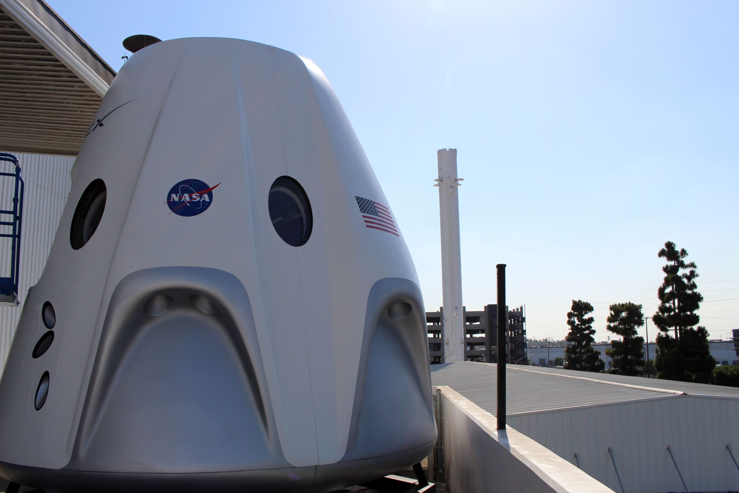 Touch Screen Interno Del Drago Spacex