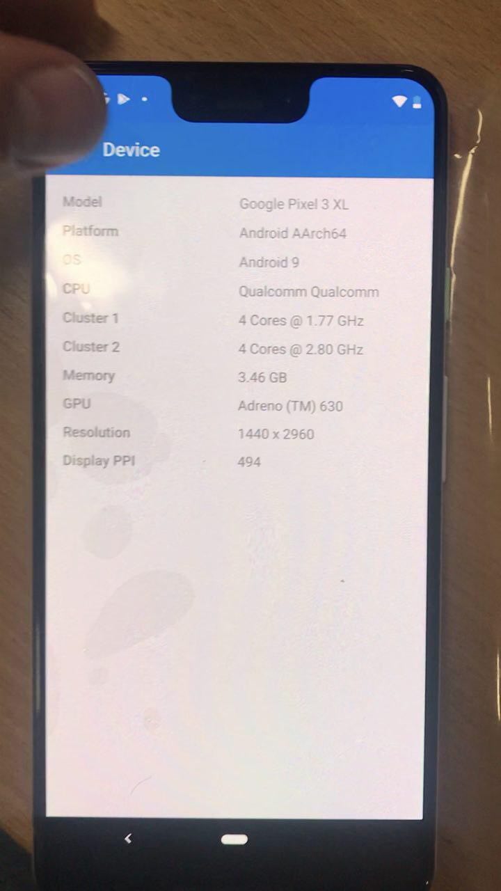 Huge Google Pixel 3 XL leak shows details, specs, unboxing, and more ...