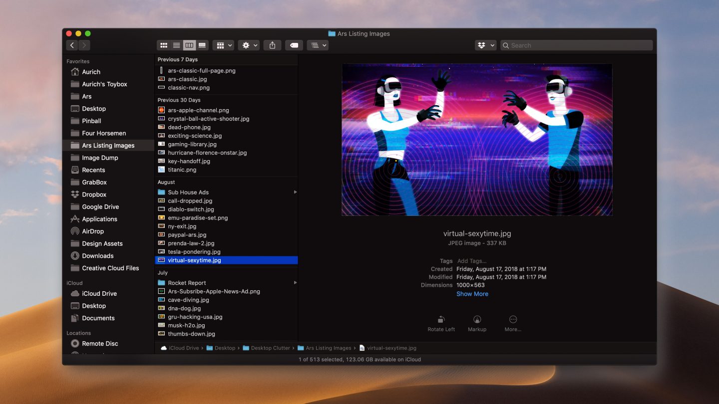 Why Mojave’s dark mode isn’t dark enough - Ars Technica