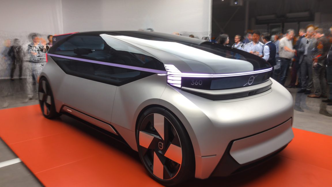 This Volvo concept could replace planes and trains with the automobile ...