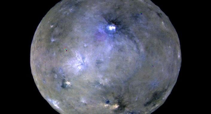 Ceres might have tilted over onto its side | Ars Technica