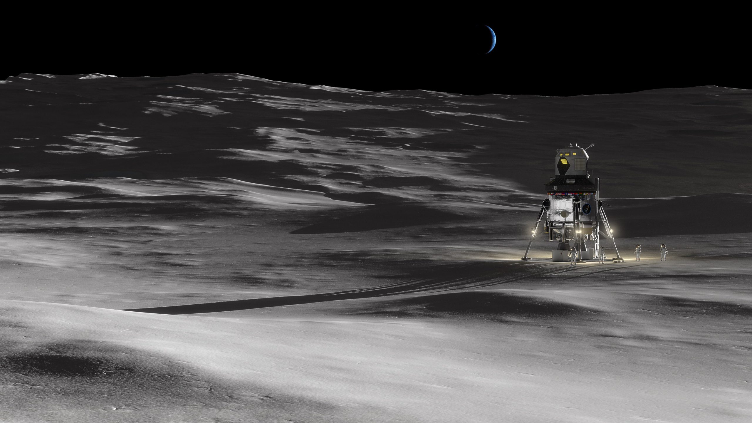 Lockheed Martin proposes a mega-lunar lander: 62 tons and an Lockheed Martin proposes a mega-lunar lander: 62 tons and an