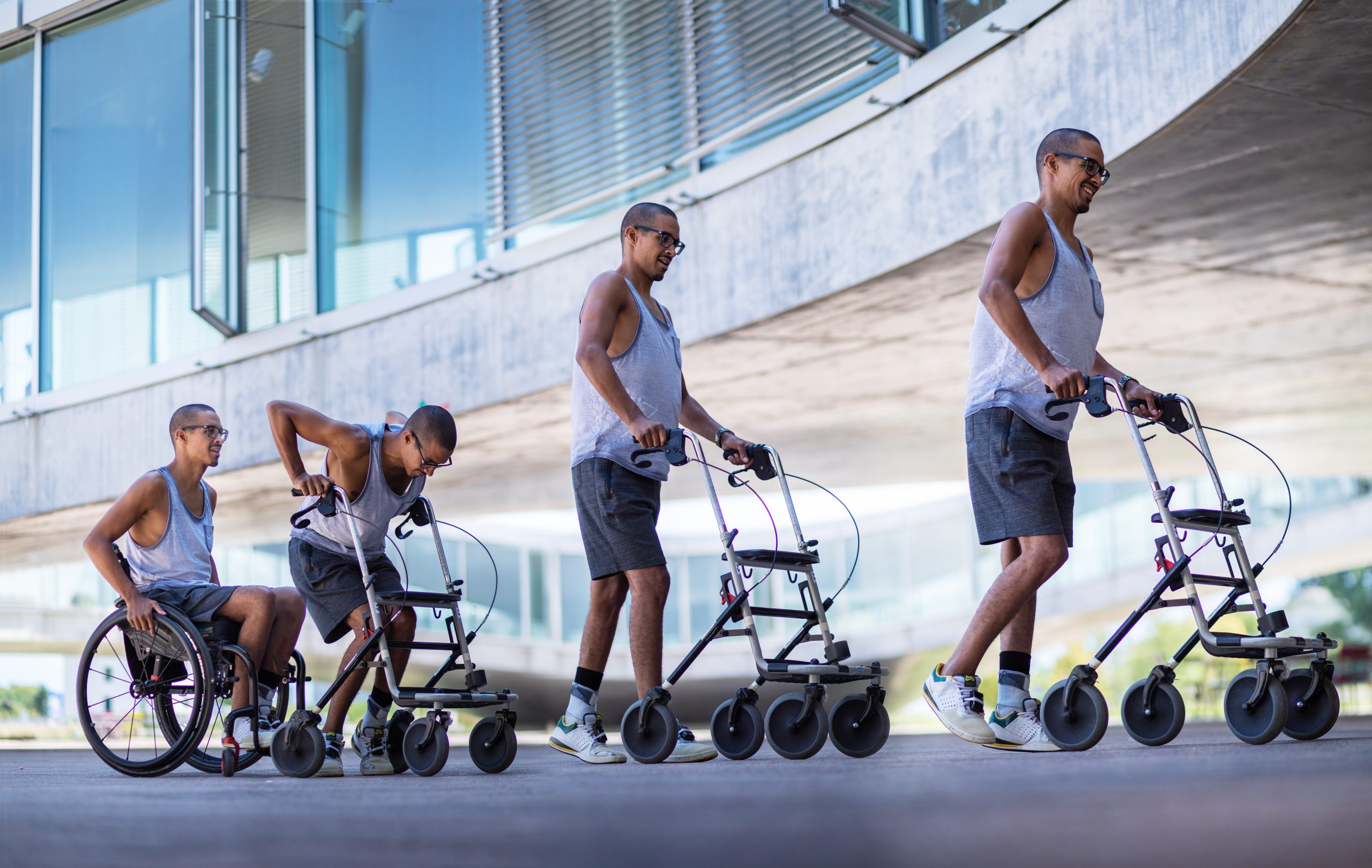 Spinal-cord stimulation allows three paralyzed men to walk with ...