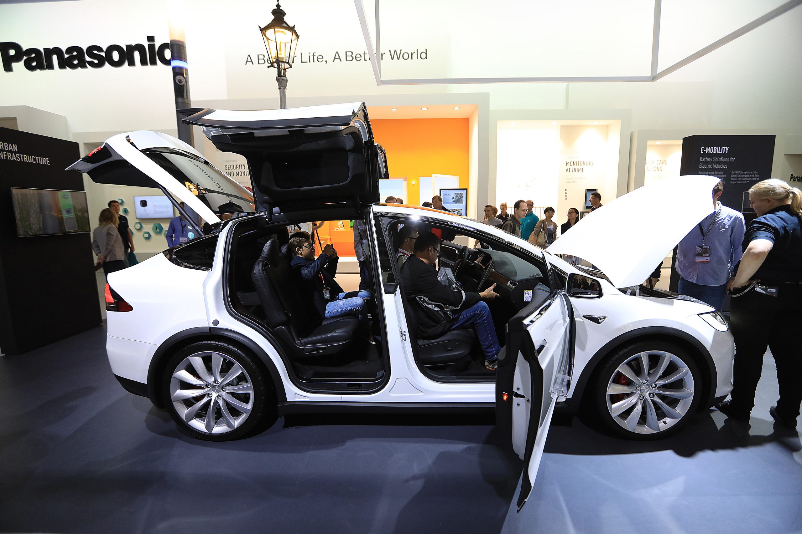 Panasonic electric car store