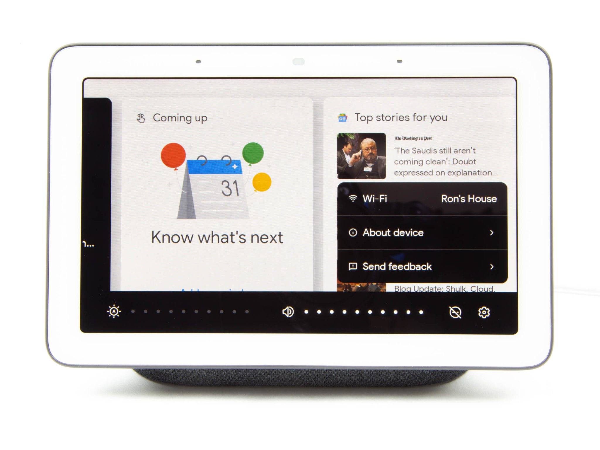 Google Home Hub review—Awesome hardware for Google’s nascent smart ...