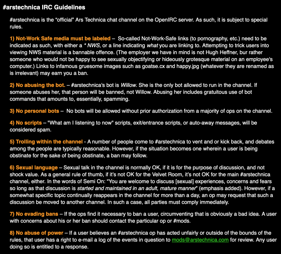 Internet Relay Chat turns 30—and we remember how it changed our lives ...