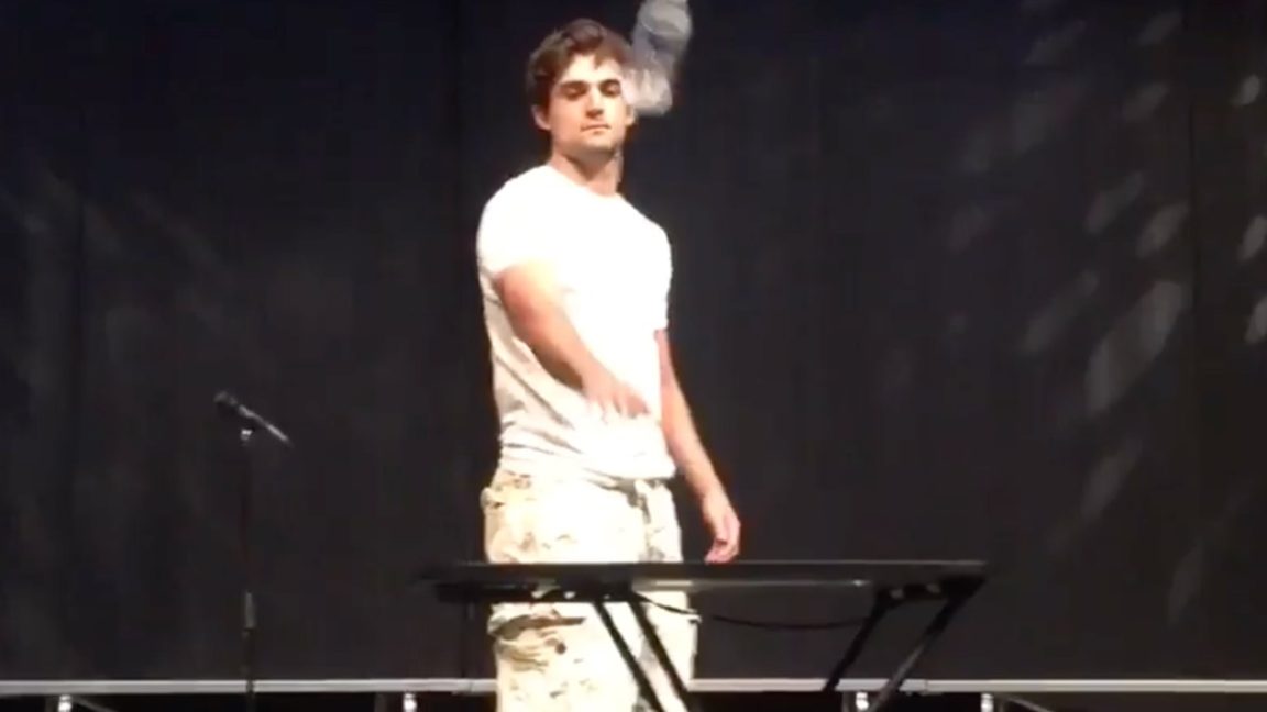 Physics holds the key to performing the flipping water bottle trick ...
