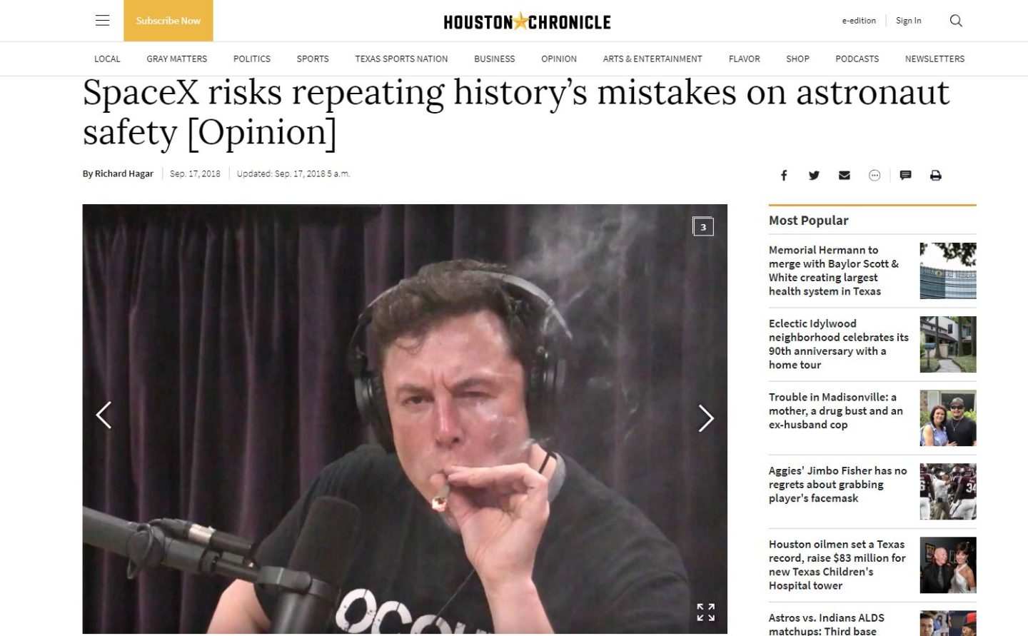 A shadowy op-ed campaign is now smearing SpaceX in space cities - Ars ...