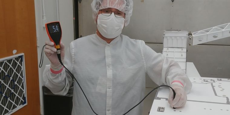 New Mars rover gets high-tech paint job for harsh conditions on Mars ...