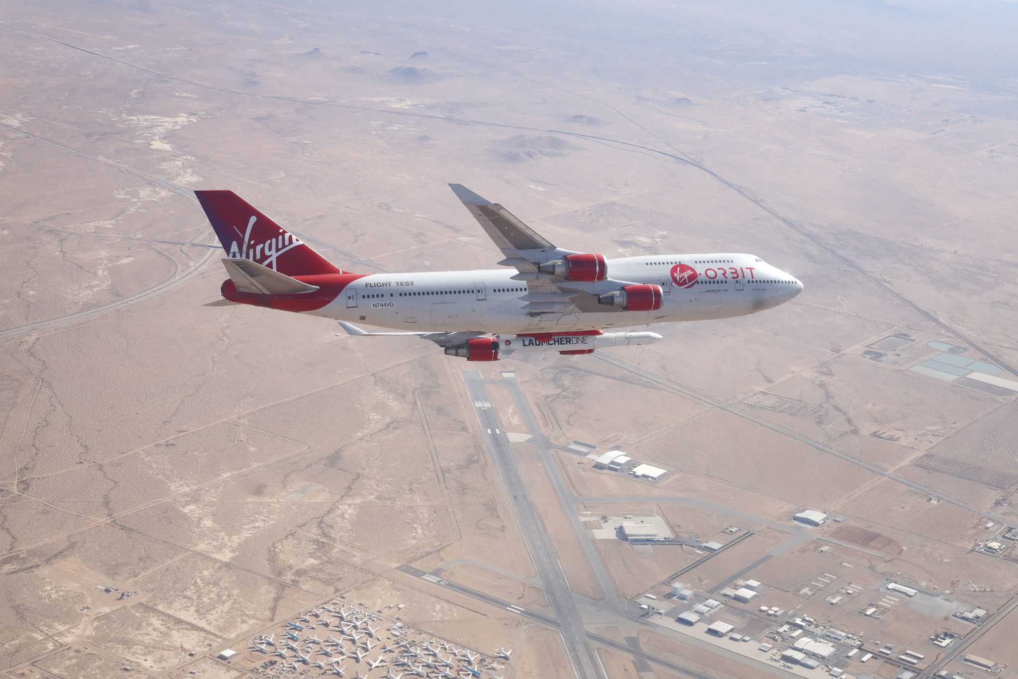 Virgin Orbit flies its rocket into the skies for the first time - Ars ...