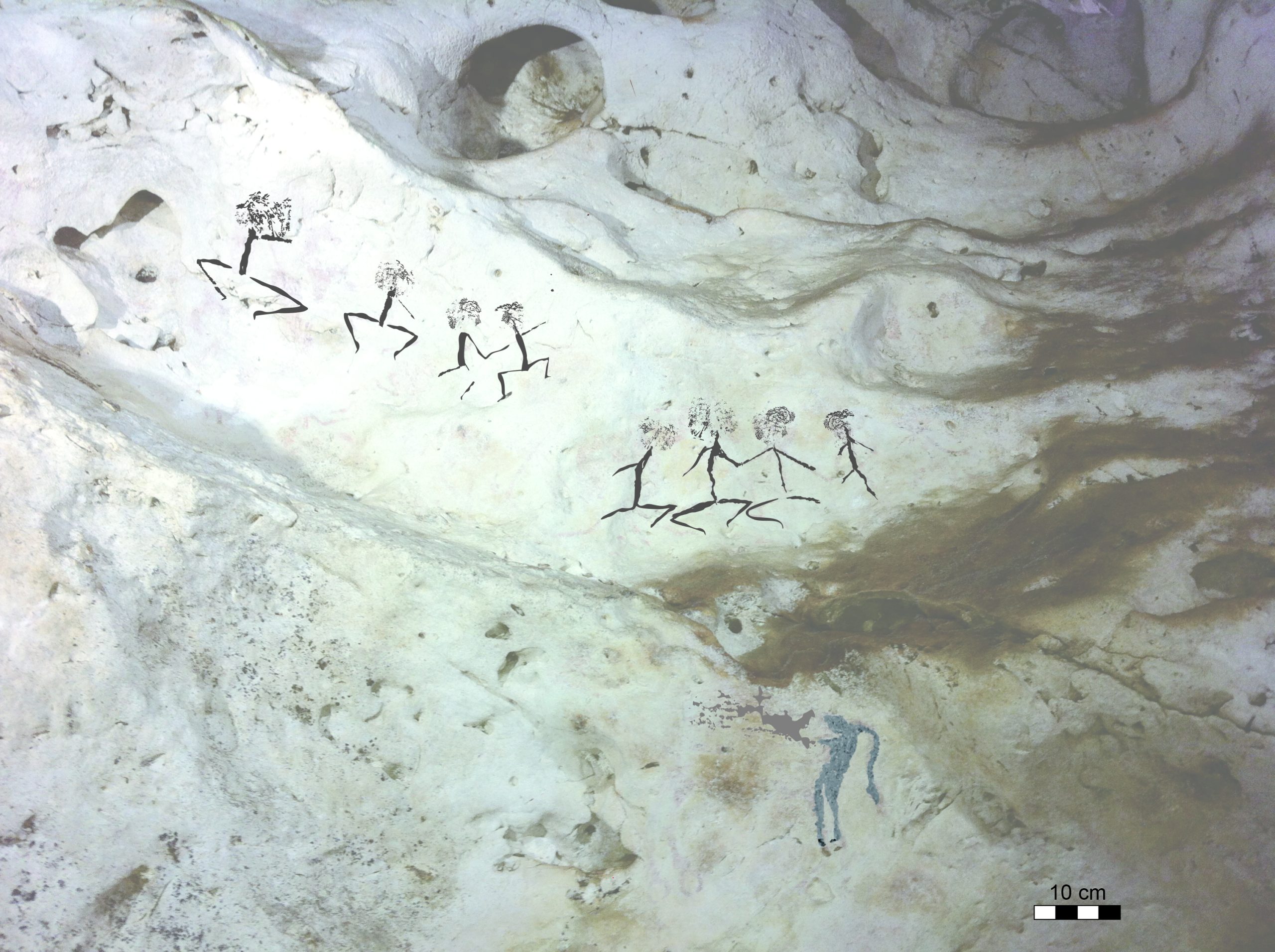 The world’s oldest figurative drawing depicts a wounded animal - Ars ...