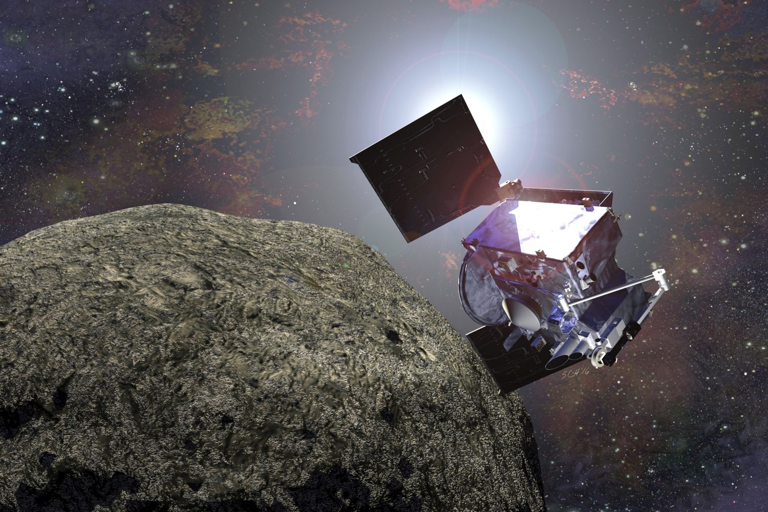 NASA’s daring asteroid mission unfurls its sampling arm for the first ...