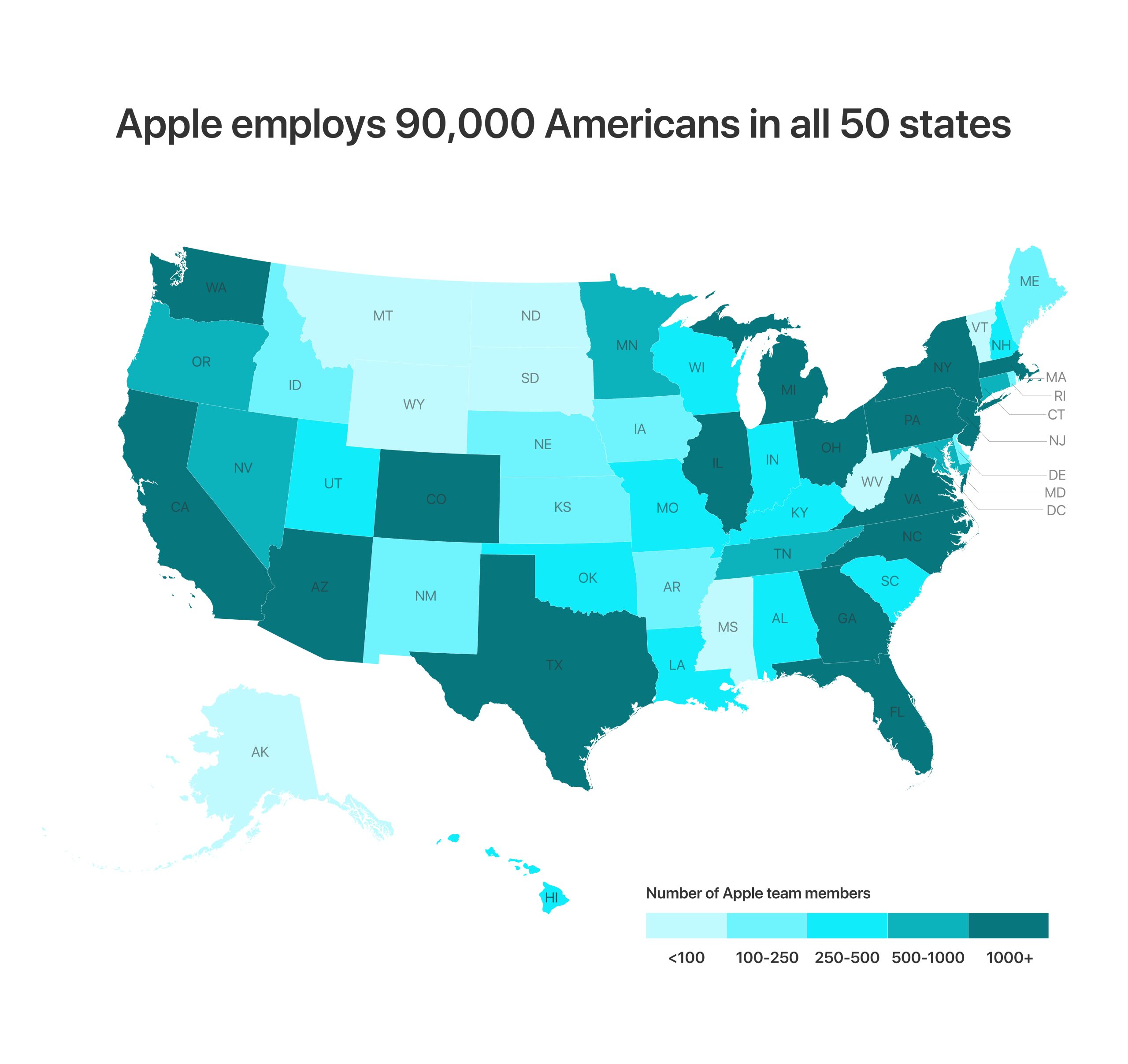 Apple will spend $1 billion and hire up to 15,000 people for new Austin ...