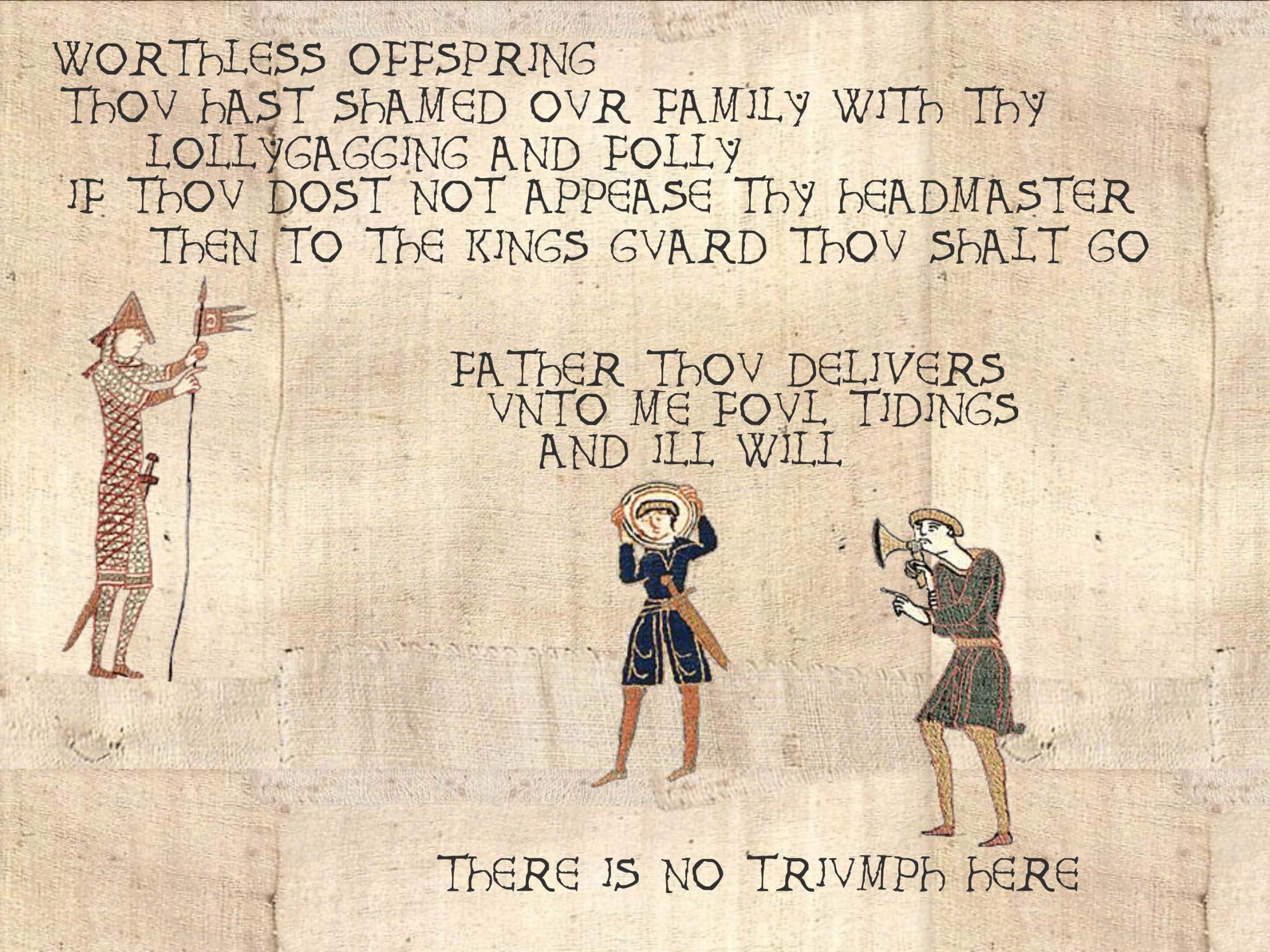 Ars Christmas downtime special: four movies retold as medieval tales ...