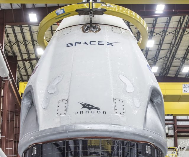 Dragon shows off its new, integrated solar arrays as SpaceX nears first ...