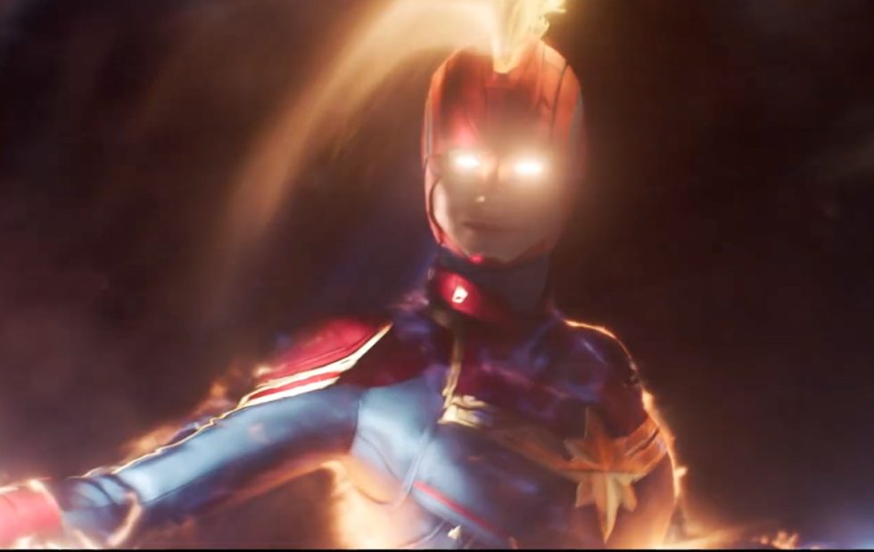 Neither bird nor plane: Captain Marvel blasts into space in new trailer ...