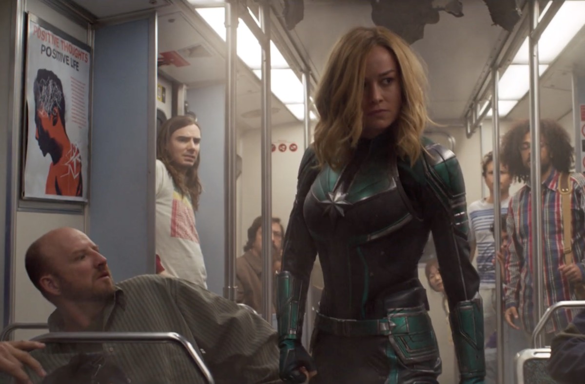 Neither bird nor plane: Captain Marvel blasts into space in new trailer ...
