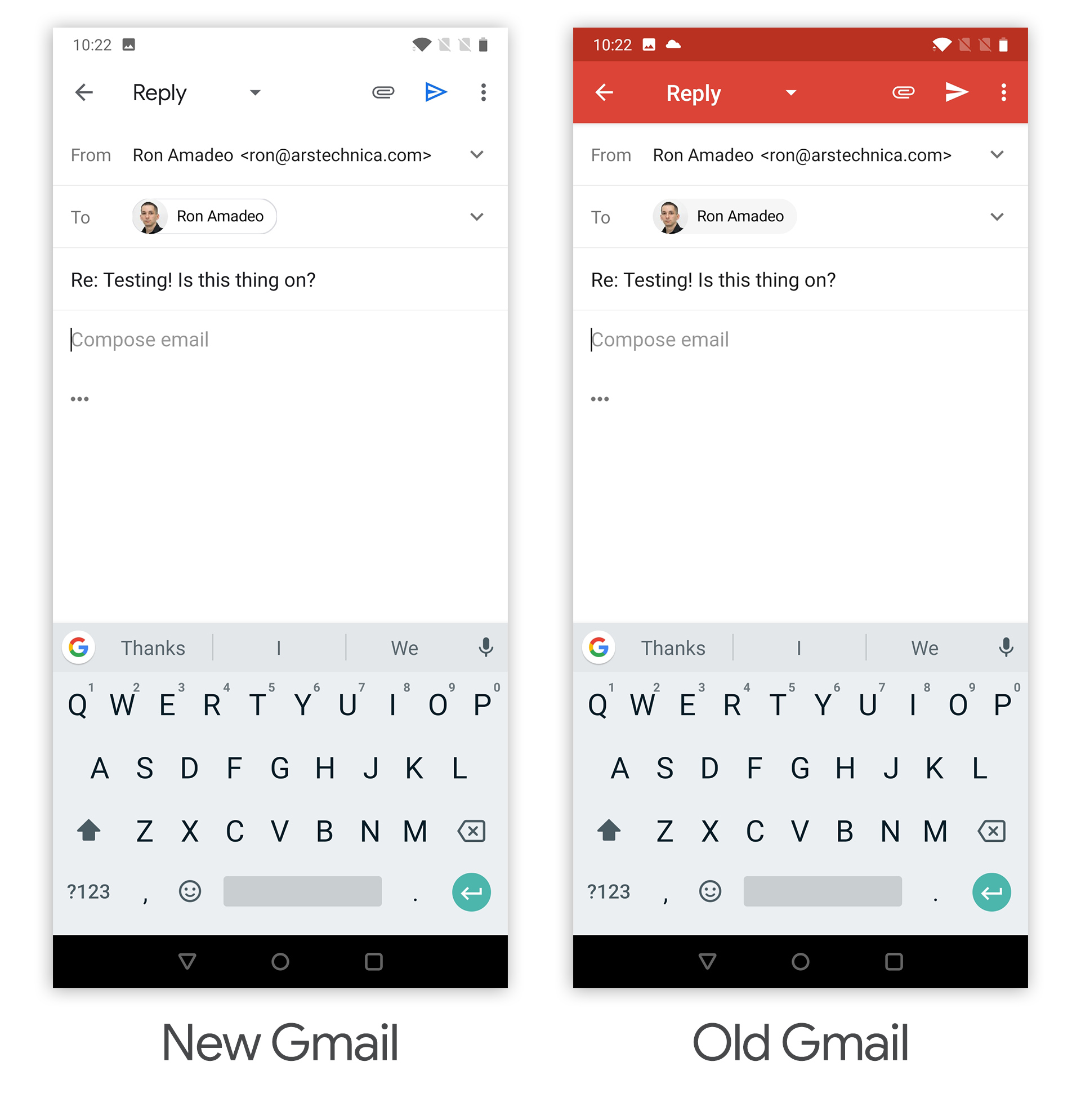 Hands-on with the new Gmail for Android (and iOS) - Ars Technica