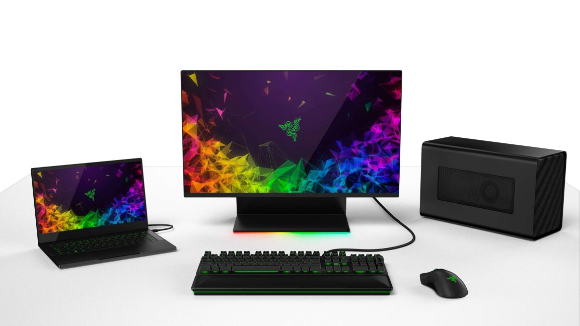 Razer announces a gaming monitor, haptic feedback PC gaming peripherals ...