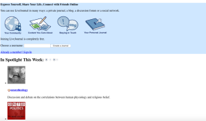 “The Linux of social media”—How LiveJournal pioneered (then lost ...