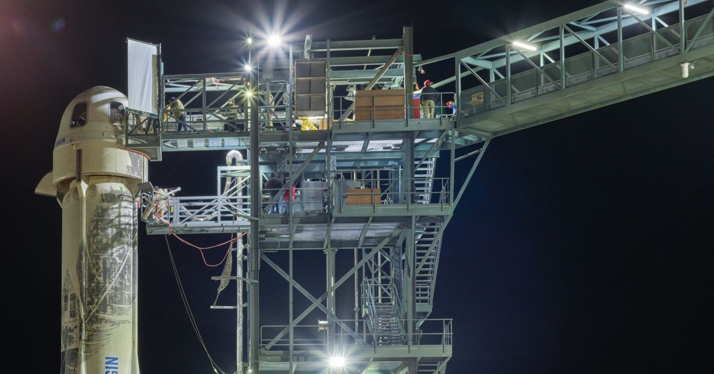 New Shepard makes 10th launch as Blue Origin aims to fly humans late in ...