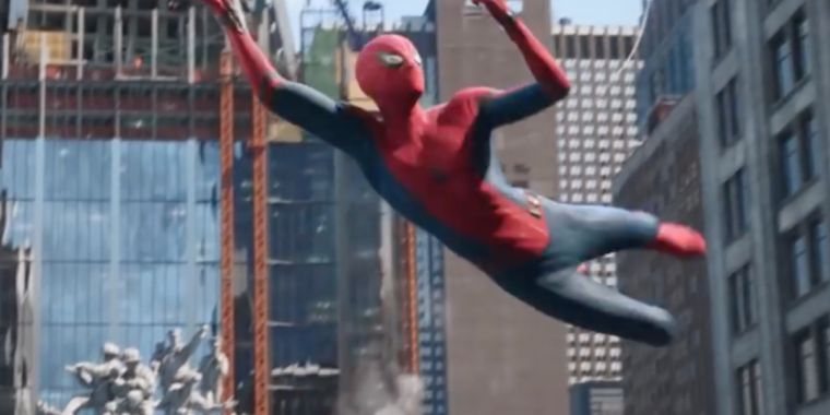 Spidey takes on the Elementals in first Spider Man: Far From Home ...