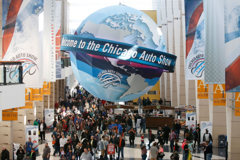 Scenes From America s Largest Auto Show Ars Technica