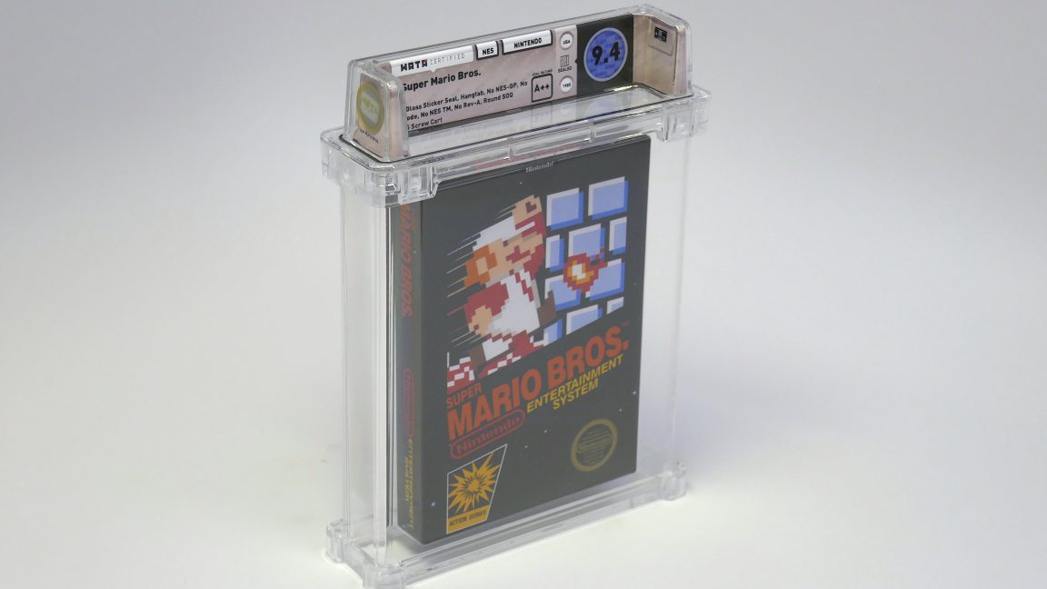 Why is this copy of Super Mario Bros. worth 100 000 We asked a buyer Ars Technica