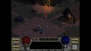 Screenshot from latest version of Diablo 1.