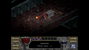 Screenshot from latest version of Diablo 1.