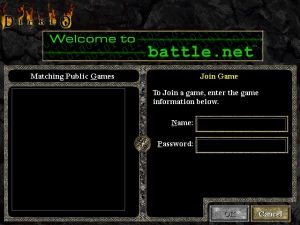 Screenshot from latest version of Diablo 1.