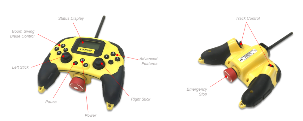 First-person digger: Stanley Black & Decker’s game controller for ...