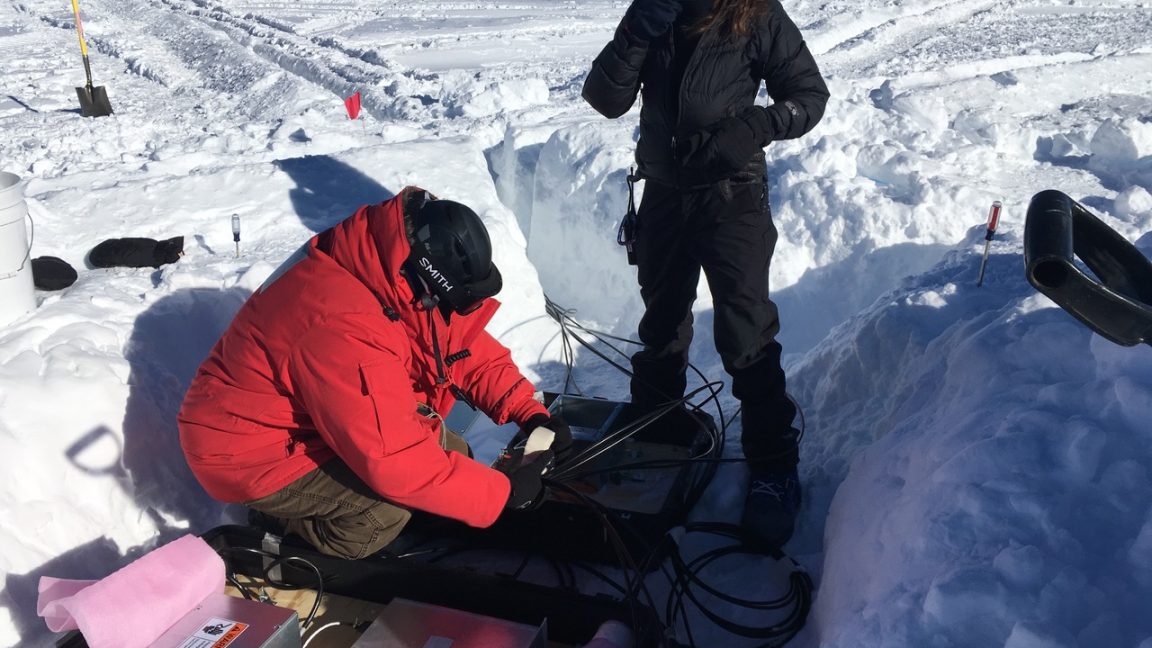 The perils of upgrading a particle detector buried in Antarctic ice ...