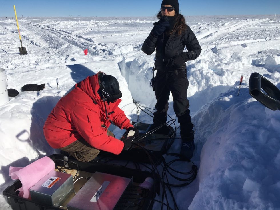 The perils of upgrading a particle detector buried in Antarctic ice ...