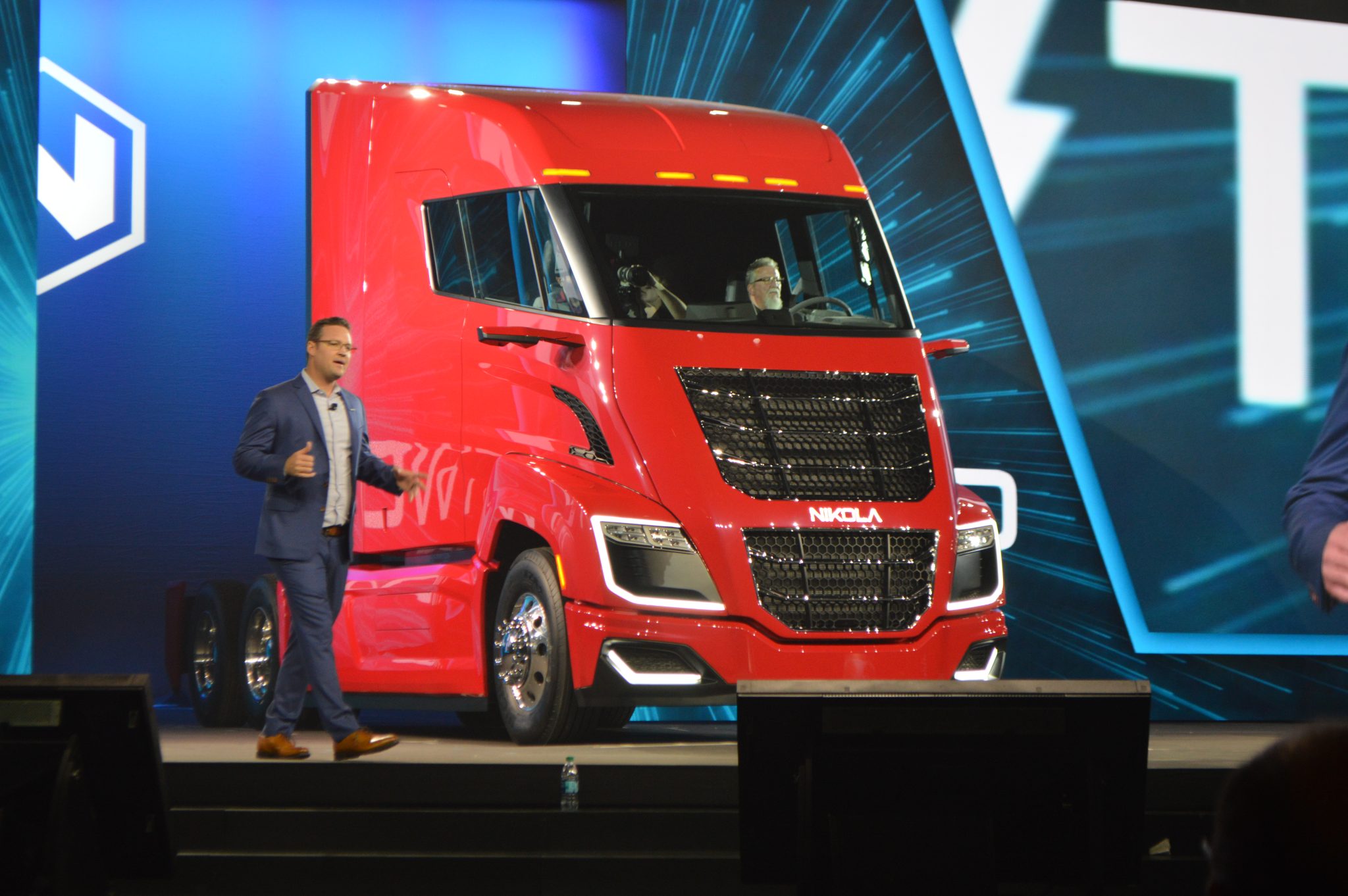 Nikola Motor Company shows off two real trucks and... a new jet ski ...