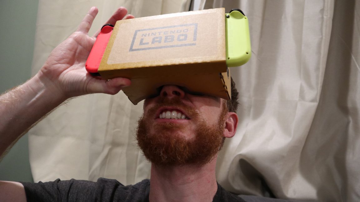 Nintendo Labo VR review There s no Nintendo magic inside these lenses Ars Technica