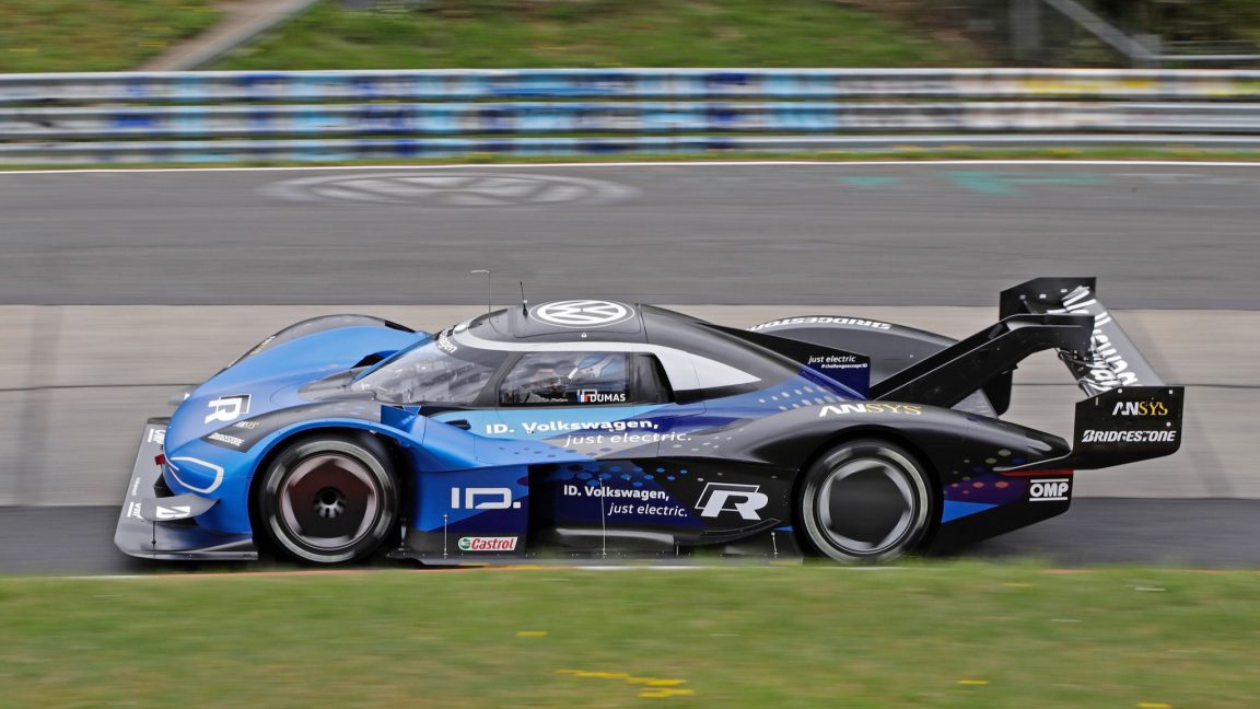 Electric volkswagen race car store