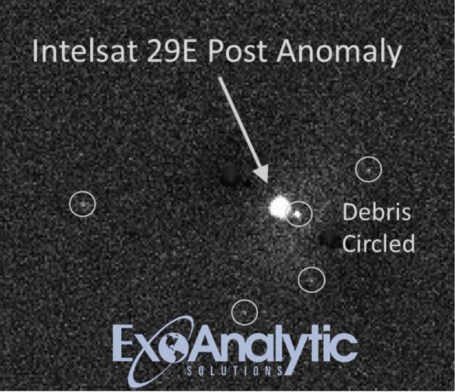 New video of Intelsat 29e satellite reveals dramatic “anomaly” - Ars ...