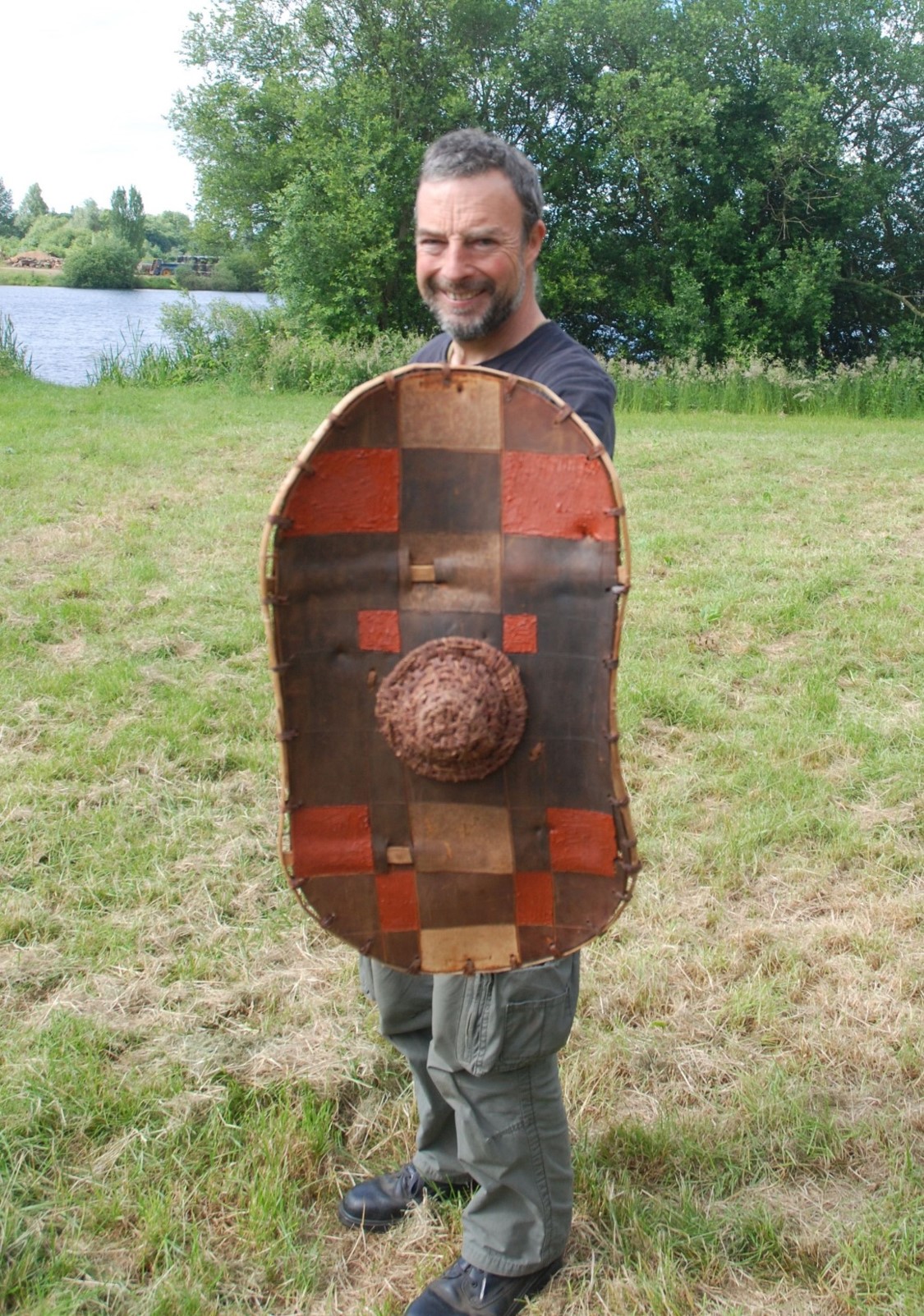 This 2,400-year-old bark shield took a beating in an Iron Age fight ...