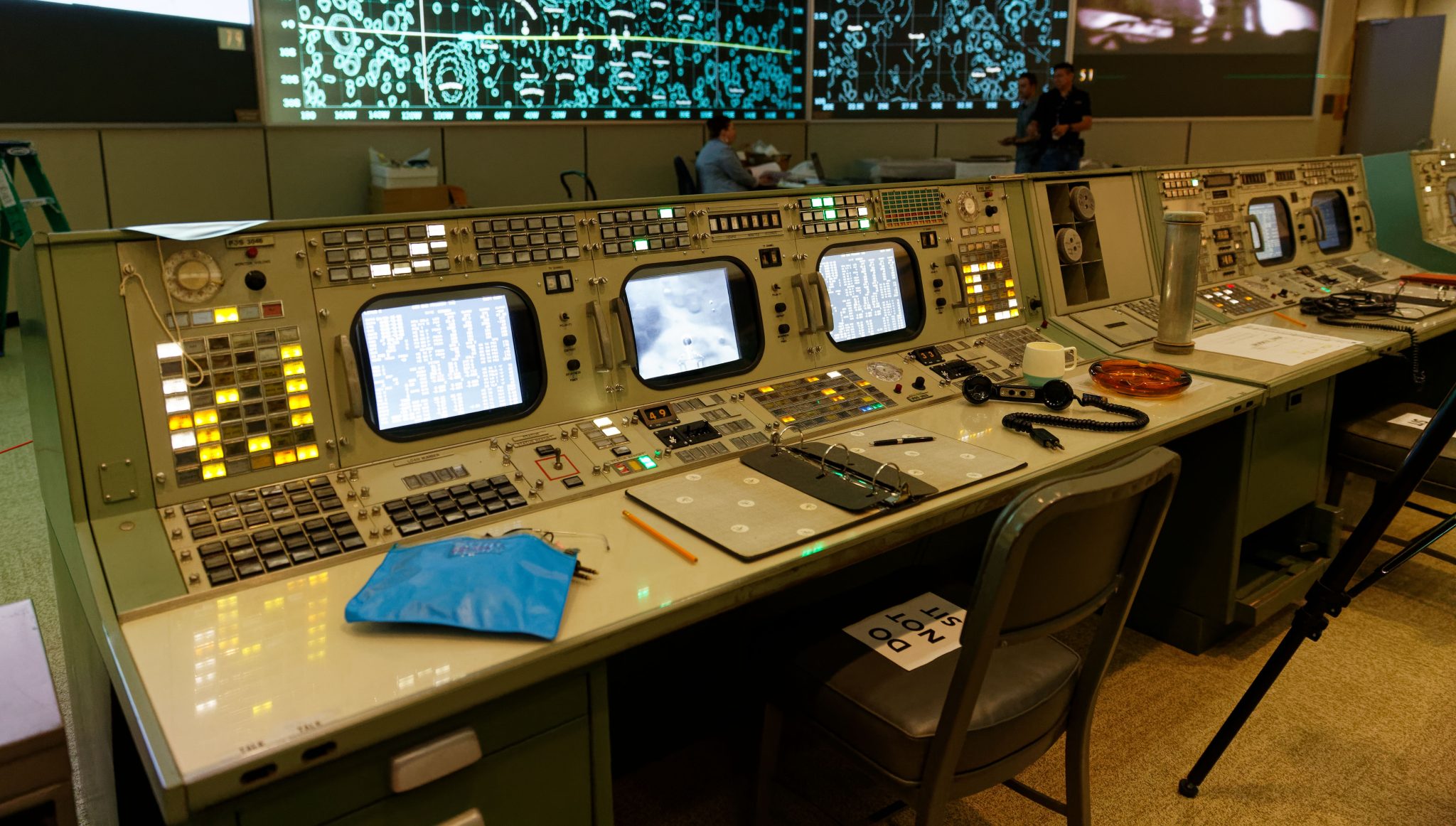 NASA’s restored Apollo Mission Control is a slice of ’60s life, frozen ...