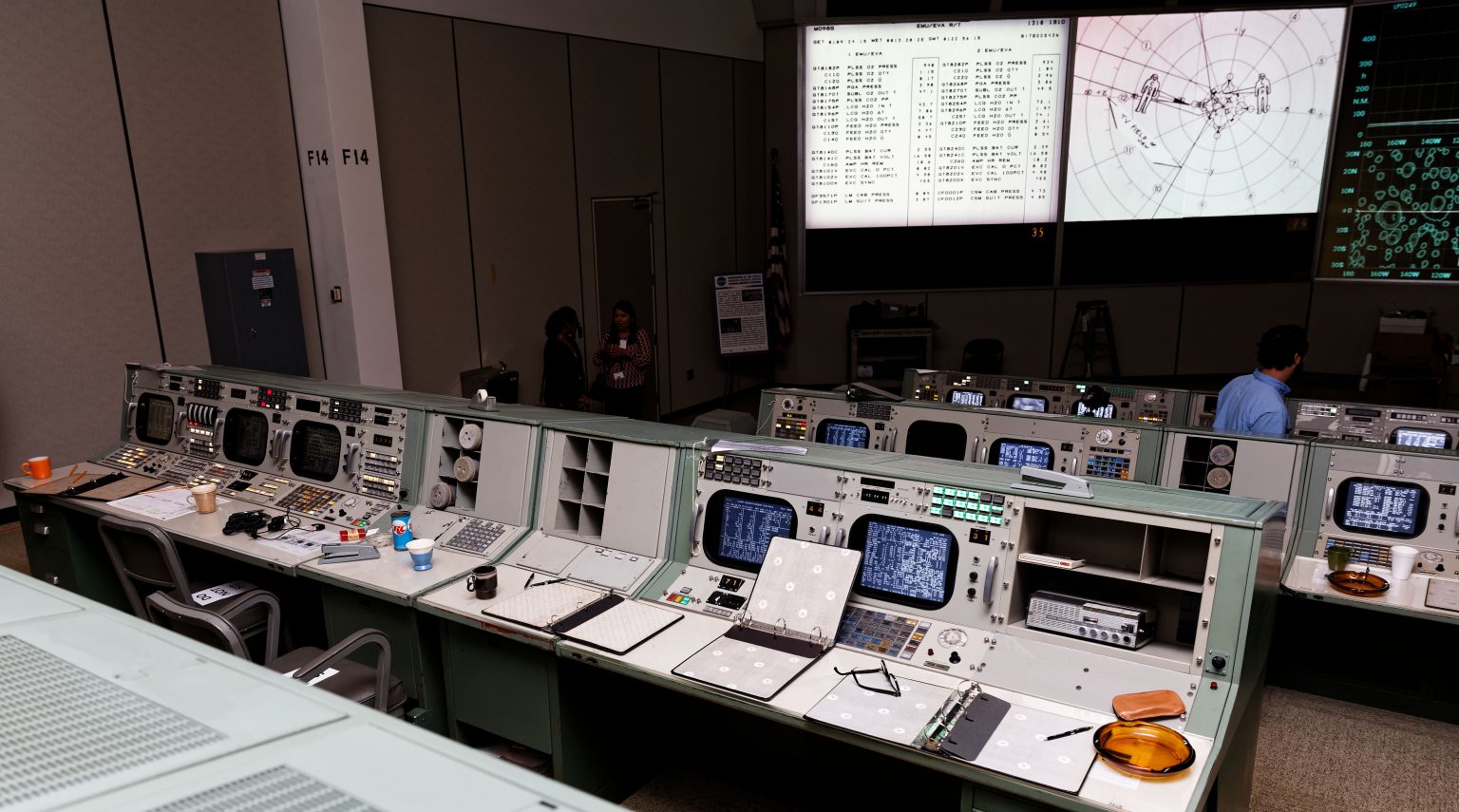 NASA’s restored Apollo Mission Control is a slice of ’60s life, frozen ...