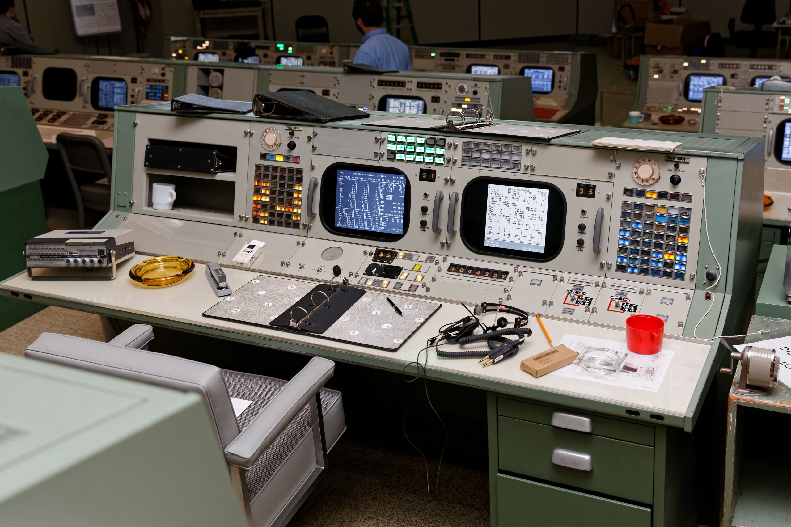 NASA’s restored Apollo Mission Control is a slice of ’60s life, frozen ...