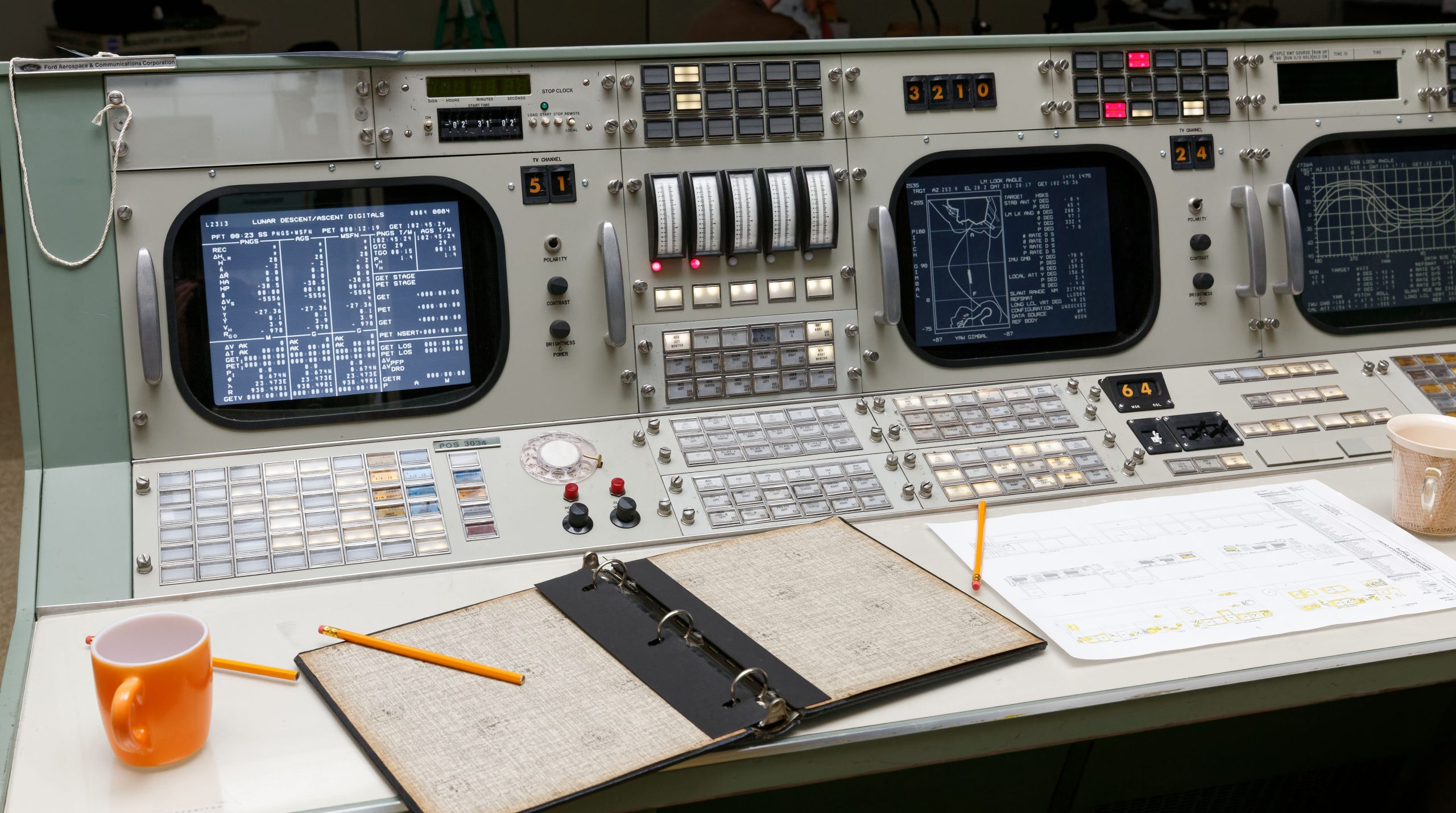 NASA’s restored Apollo Mission Control is a slice of ’60s life, frozen ...