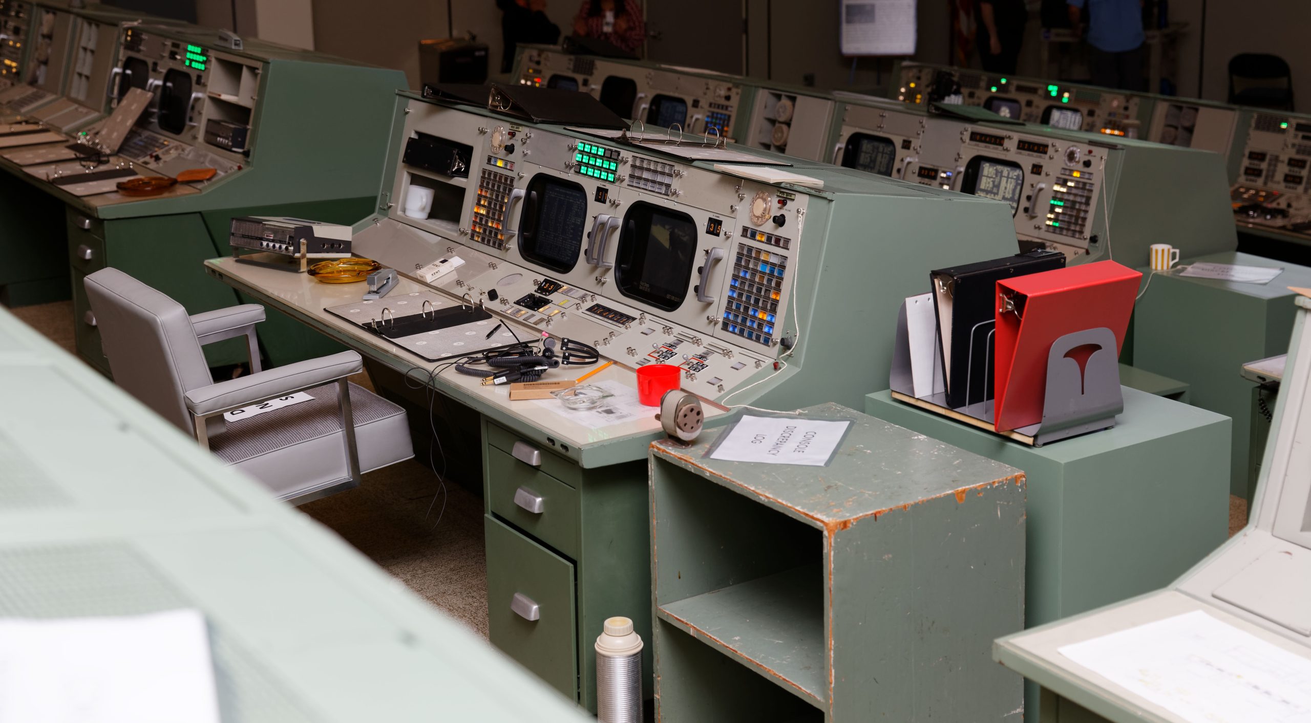 NASA’s restored Apollo Mission Control is a slice of ’60s life, frozen ...