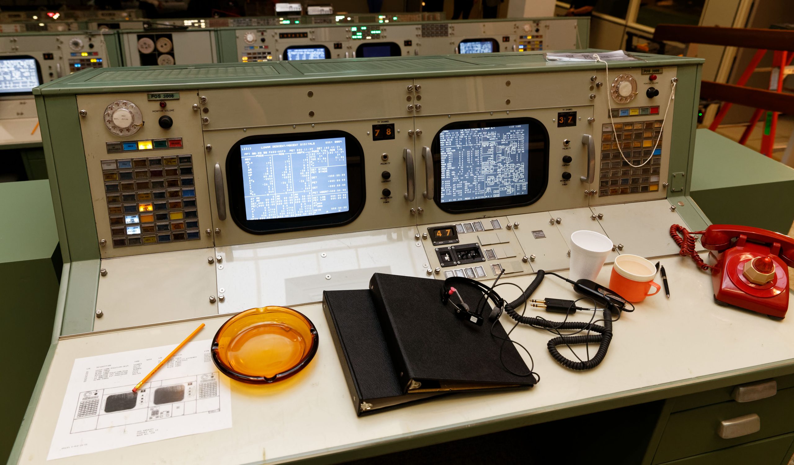 NASA’s restored Apollo Mission Control is a slice of ’60s life, frozen ...