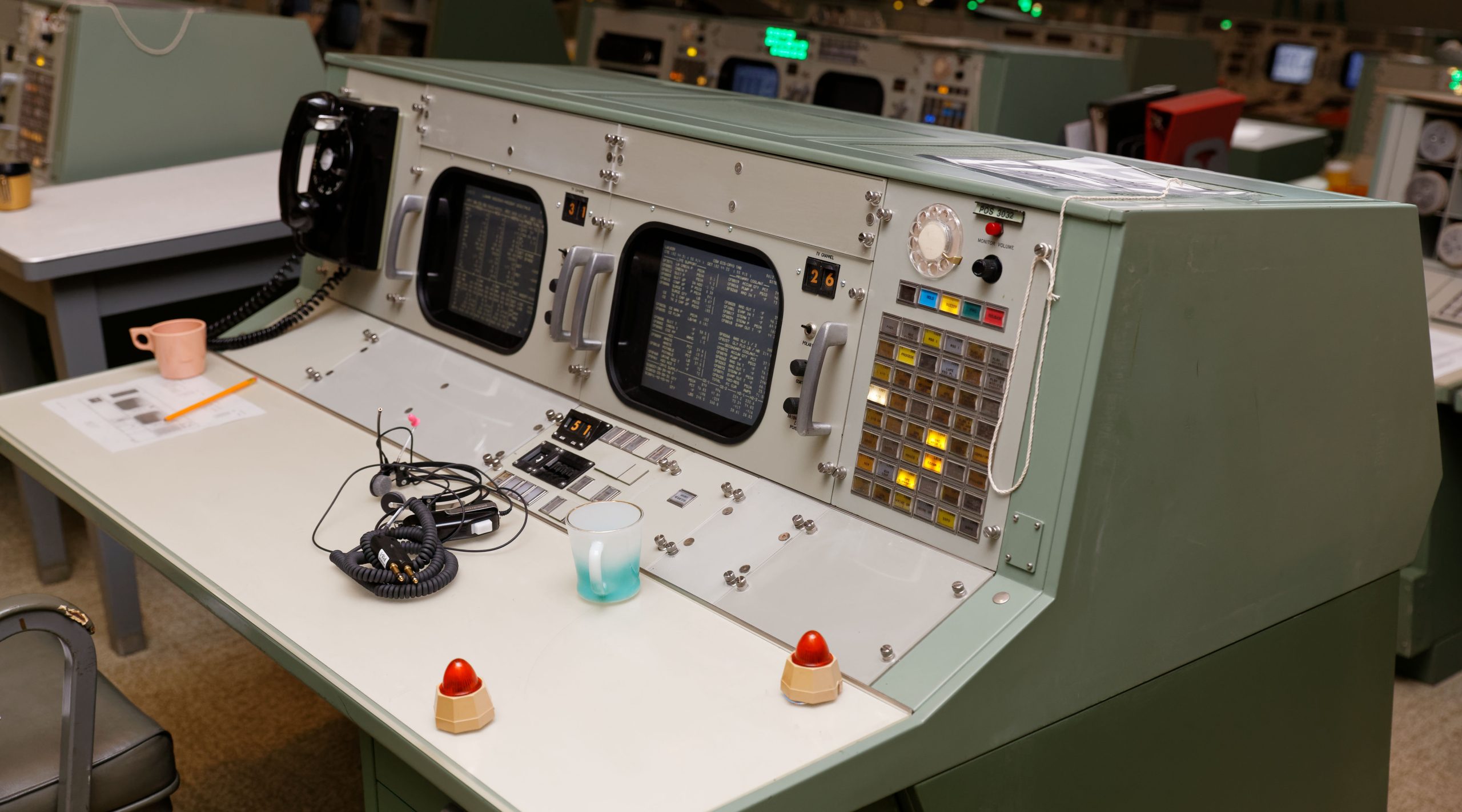 NASA’s restored Apollo Mission Control is a slice of ’60s life, frozen ...