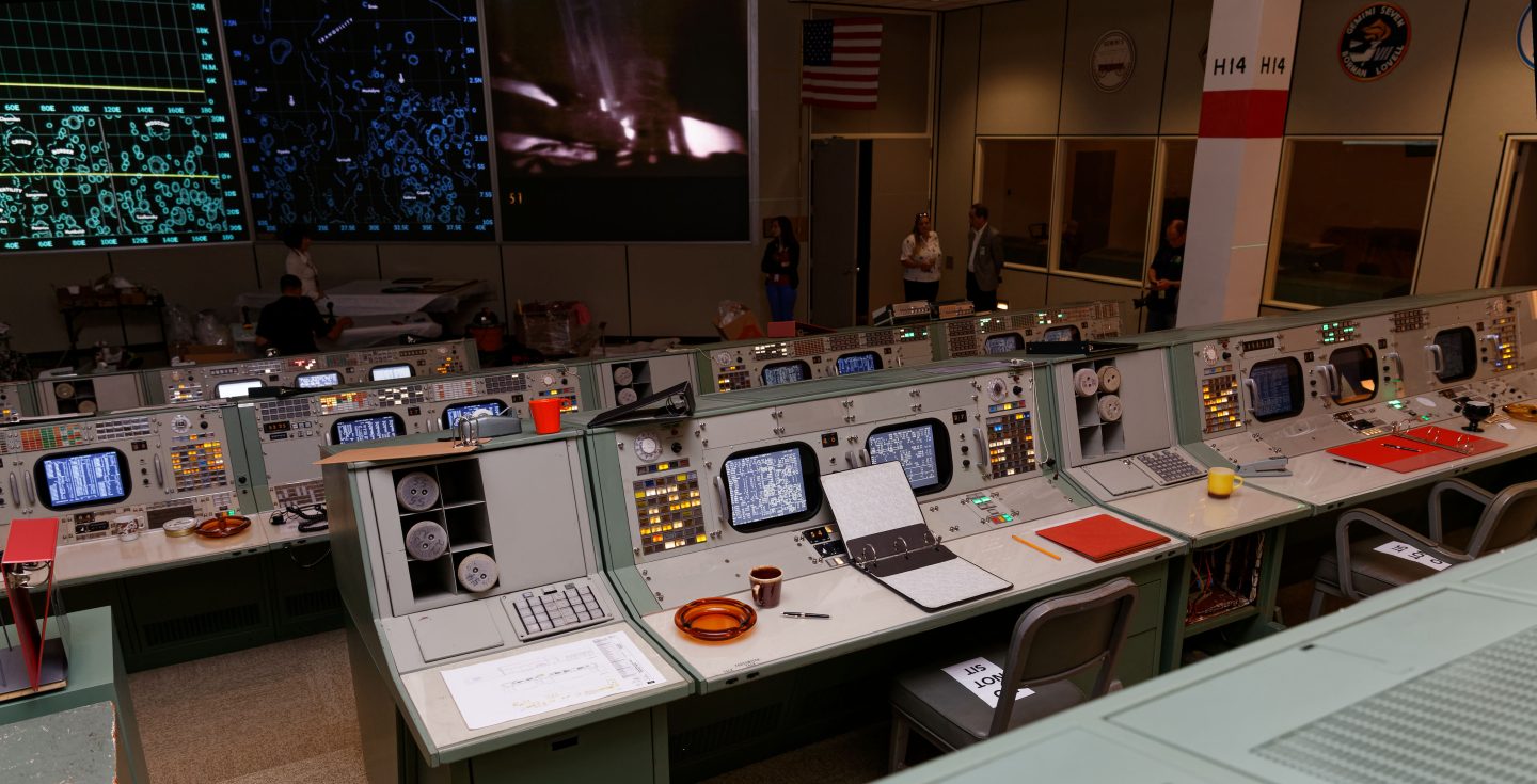 NASA’s restored Apollo Mission Control is a slice of ’60s life, frozen ...