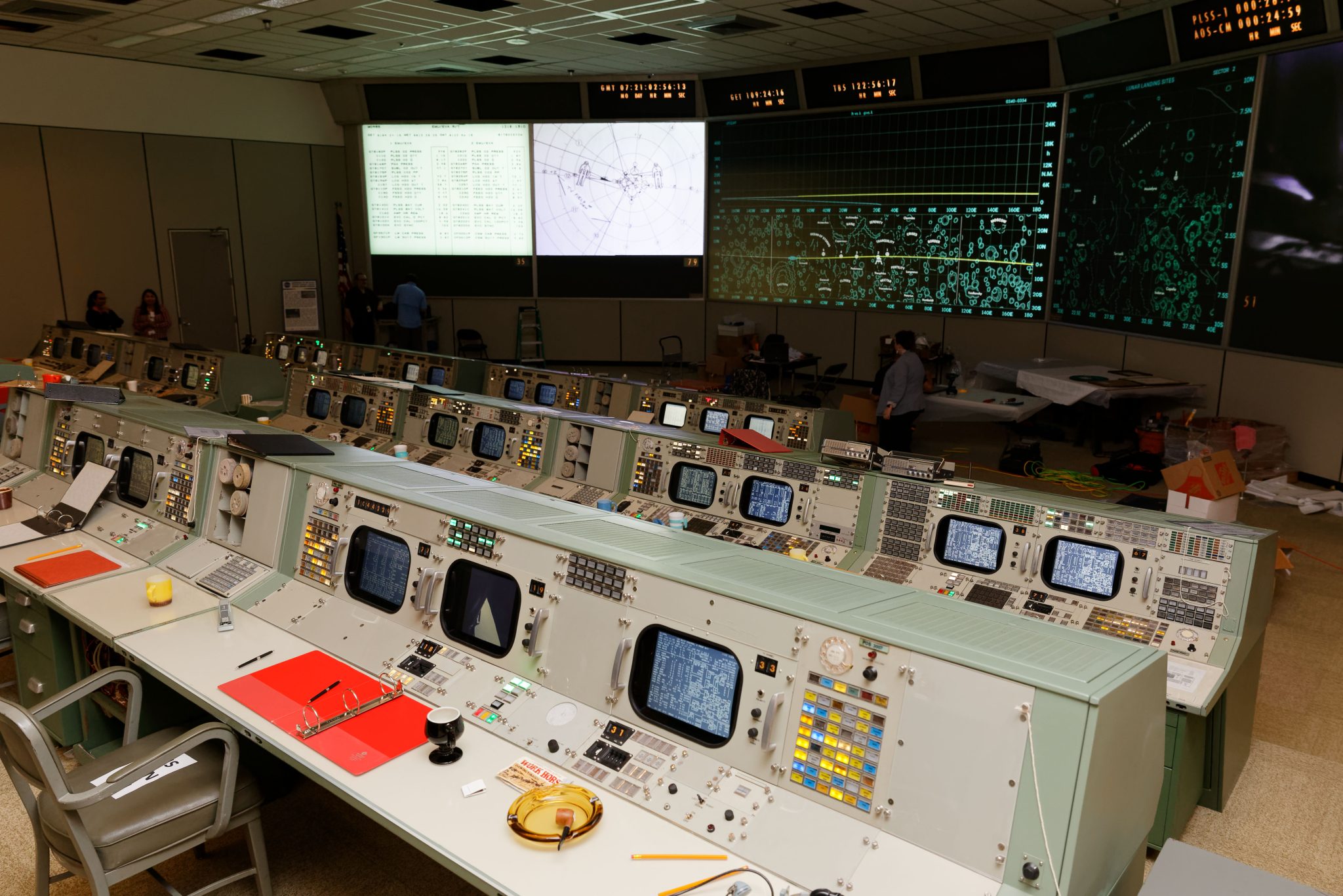 NASA’s restored Apollo Mission Control is a slice of ’60s life, frozen ...